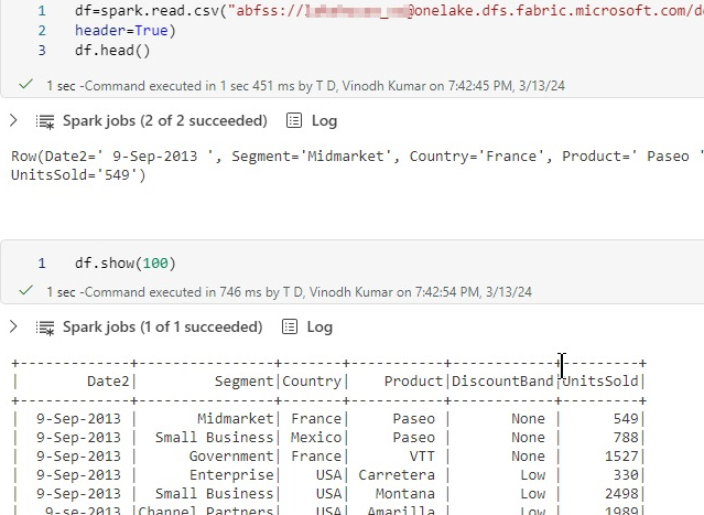 Microsoft Fabric: Loading Data into Lakehouse Table